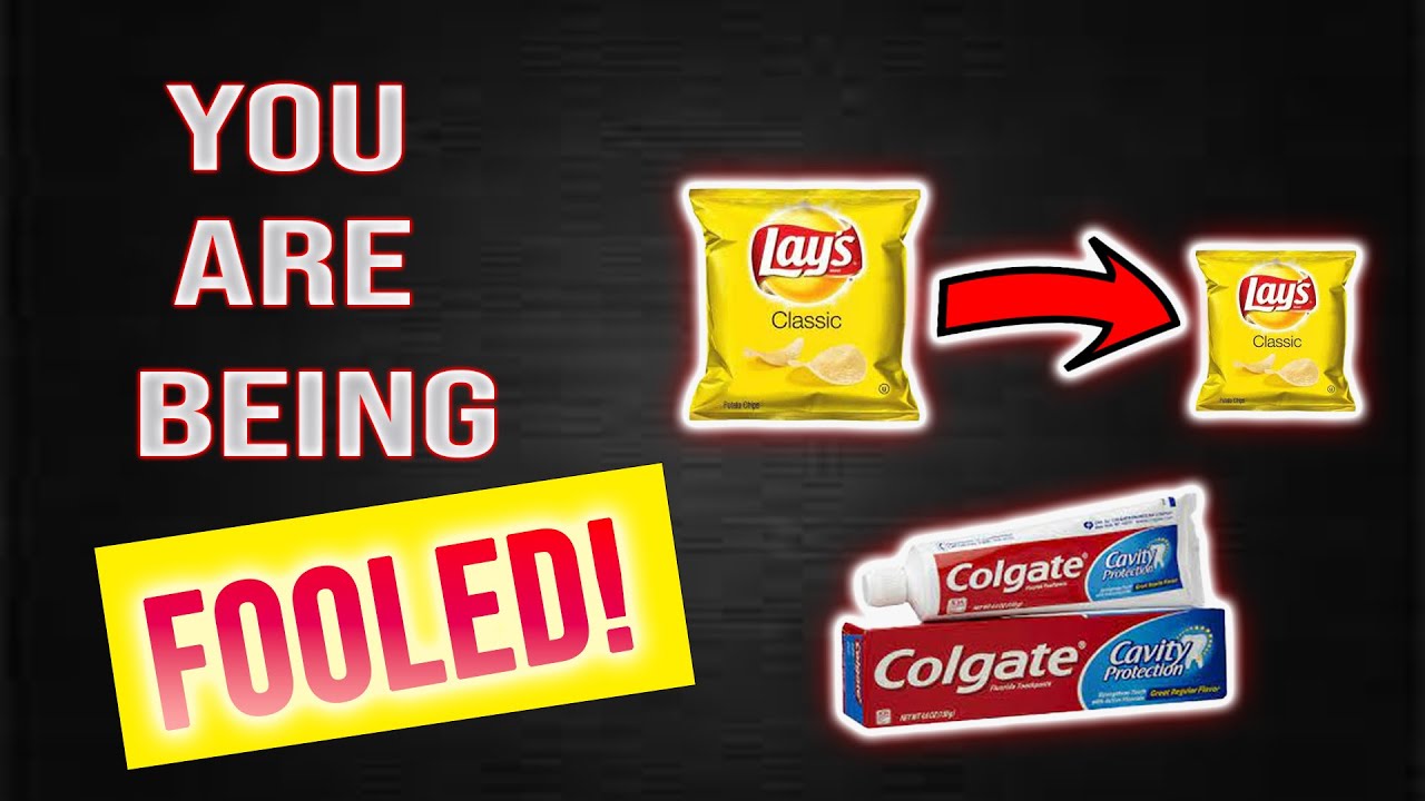 Shrinkflation: How companies fool you | Why Toothpaste is packed in ...