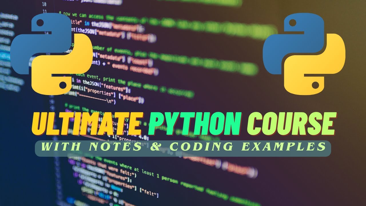 Python Tutorial For Beginners Complete Python Course With Notes 4013