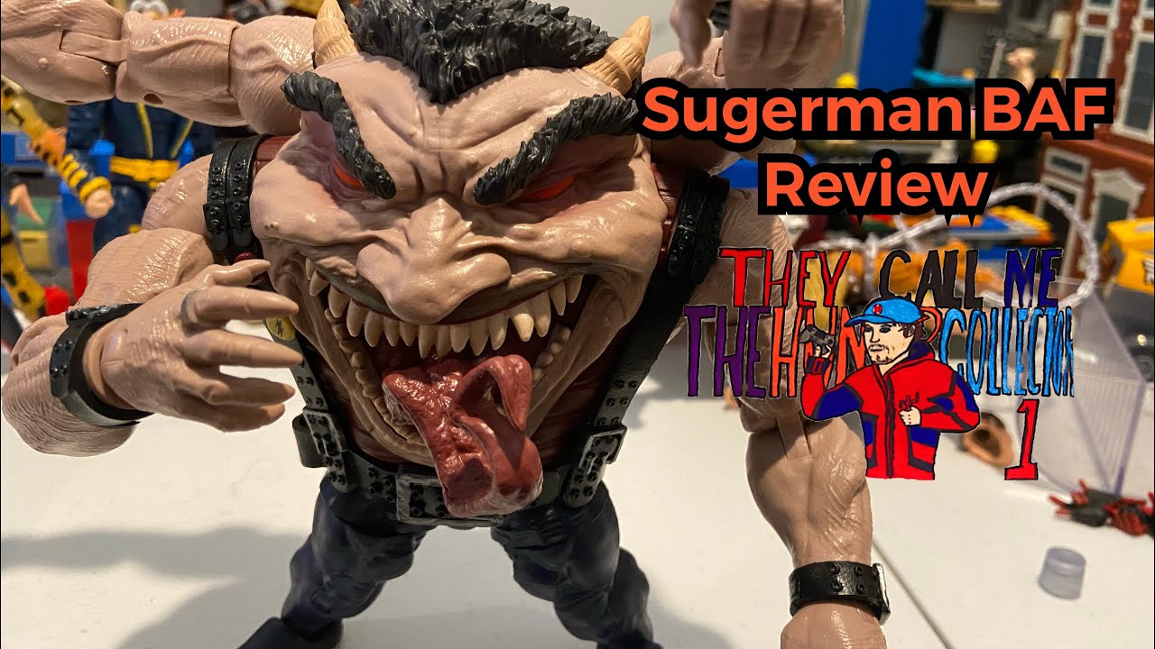 MARVEL LEGENDS SUGARMAN BAF Review - YouTube
