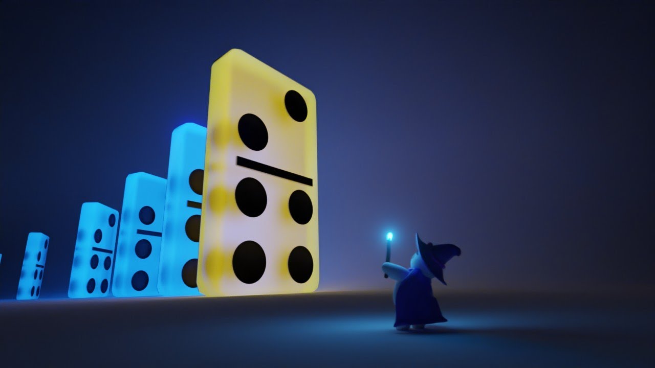 Colors Domino Effect - YouTube