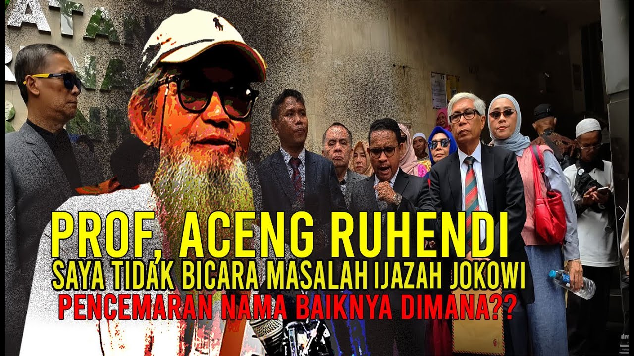 🔴LIVE‼️ Prof. Aceng Ruhendi Penuhi Panggilan Polda dalam Kasus Dugaan ...