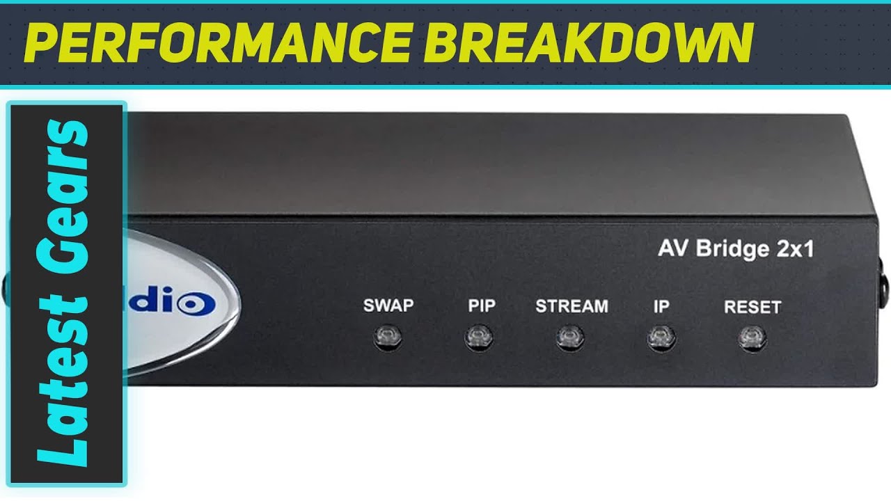 Vaddio AV Bridge 2x1 Presentation Switch: The Ultimate AV Solution ...