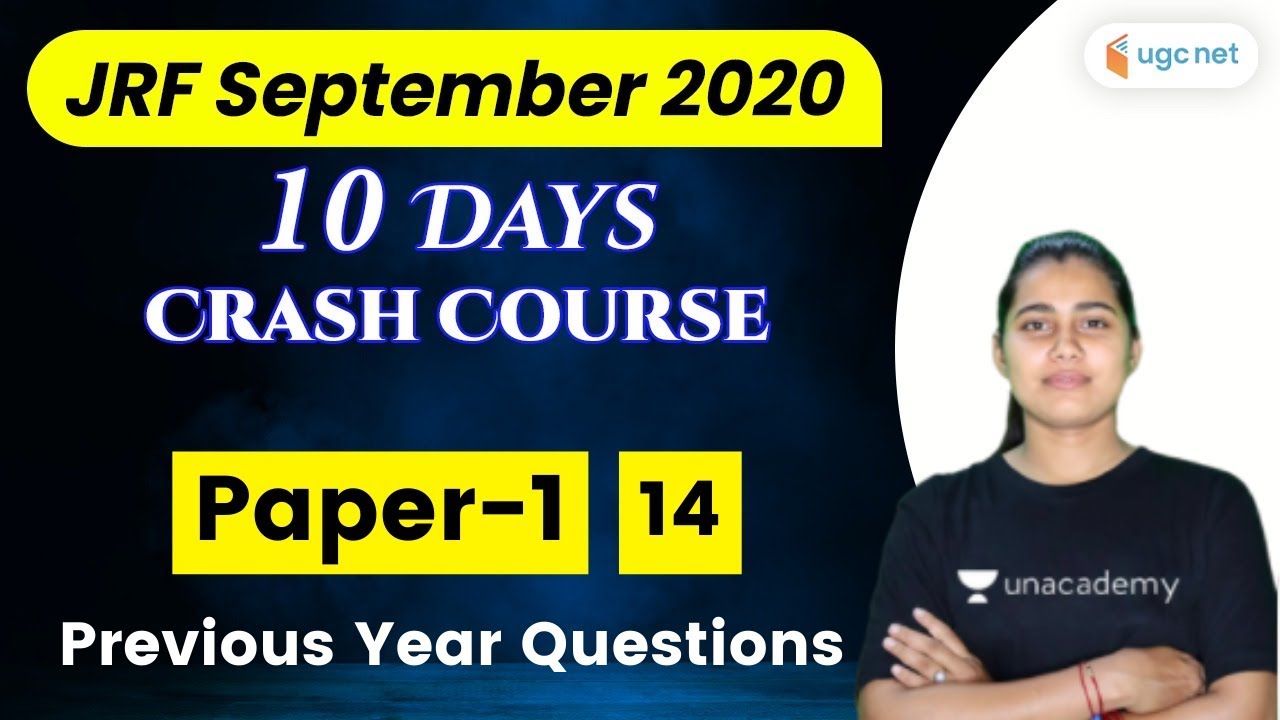 03:00 PM - UGC NET Paper 1 Crash Course | Paper-1 by Pooja Kumari ...