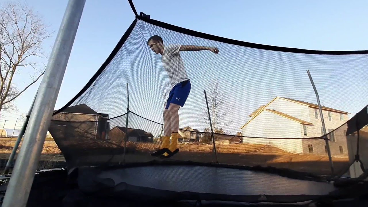 Standing Double Backflips landed (Trampoline) - YouTube