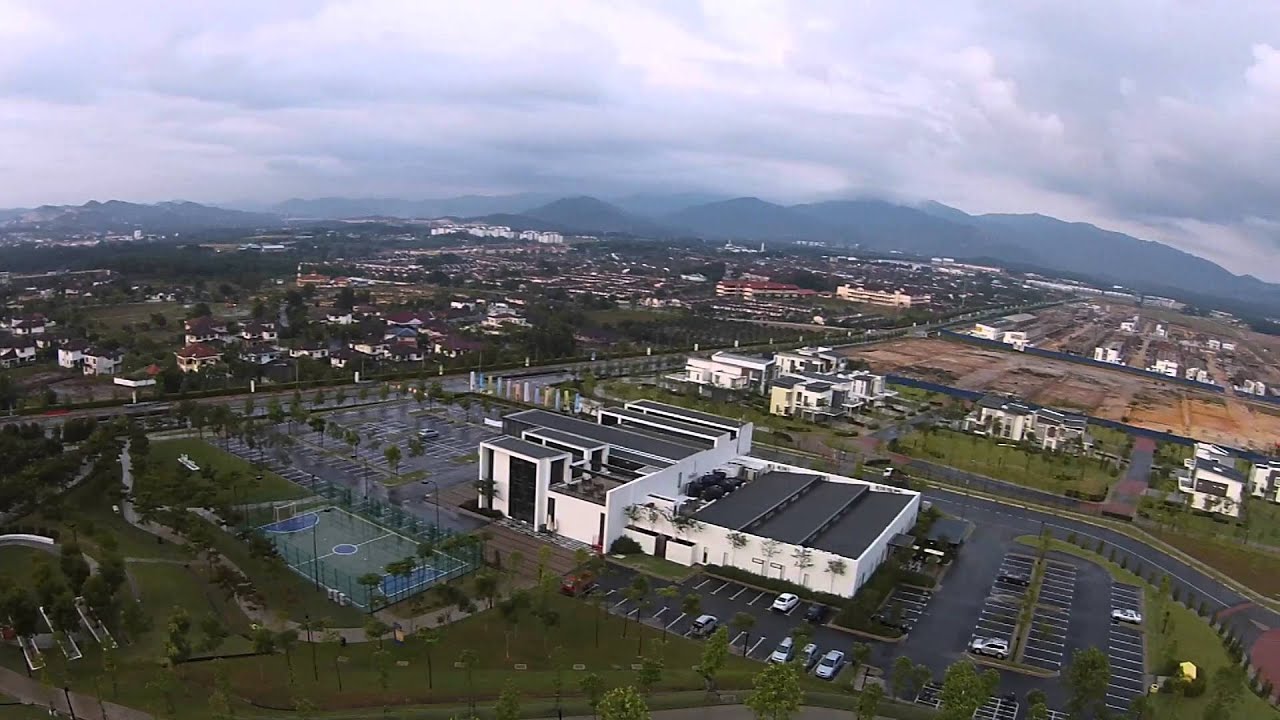 Aerial view of Setia Ecohill, Semenyih - YouTube