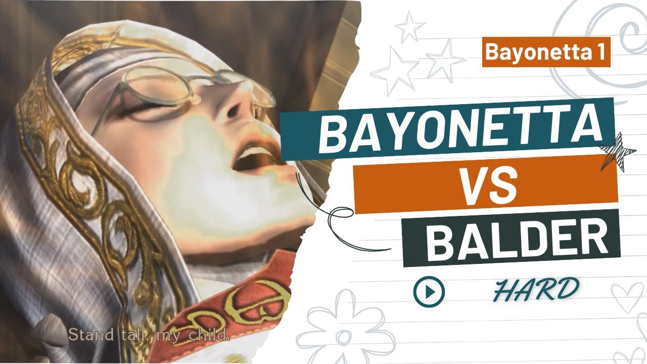 Bayonetta 1 Bayonetta Vs Lumen Sage Father Balder - YouTube