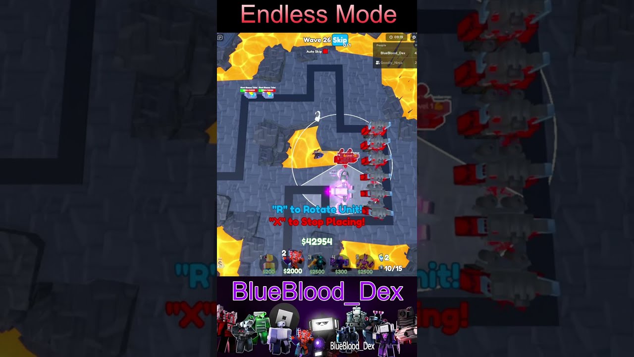 Играем Endless Mode TTD #shorts #toilettowerdefense #endless # ...