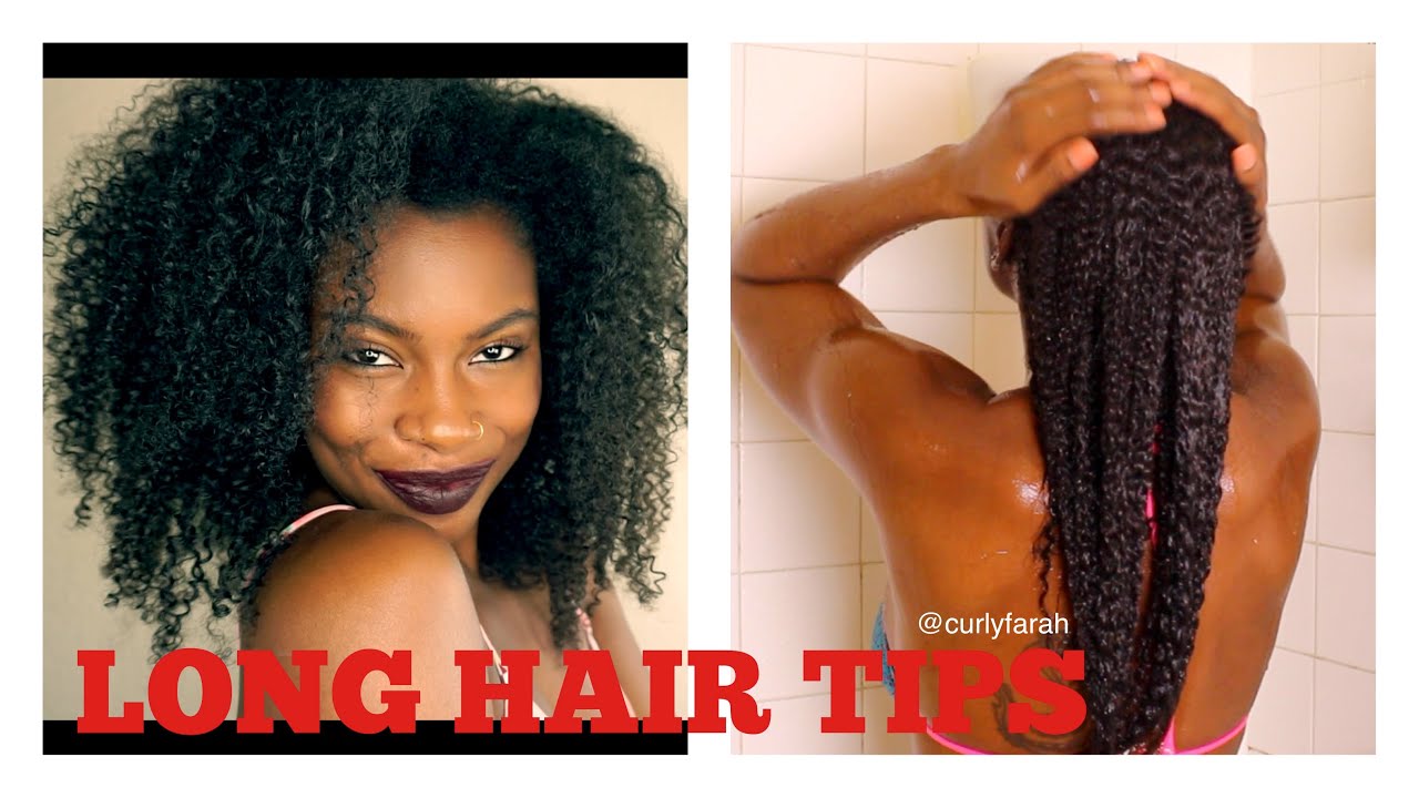MY TOP 3 TIPS FOR LONG NATURAL HAIR - YouTube