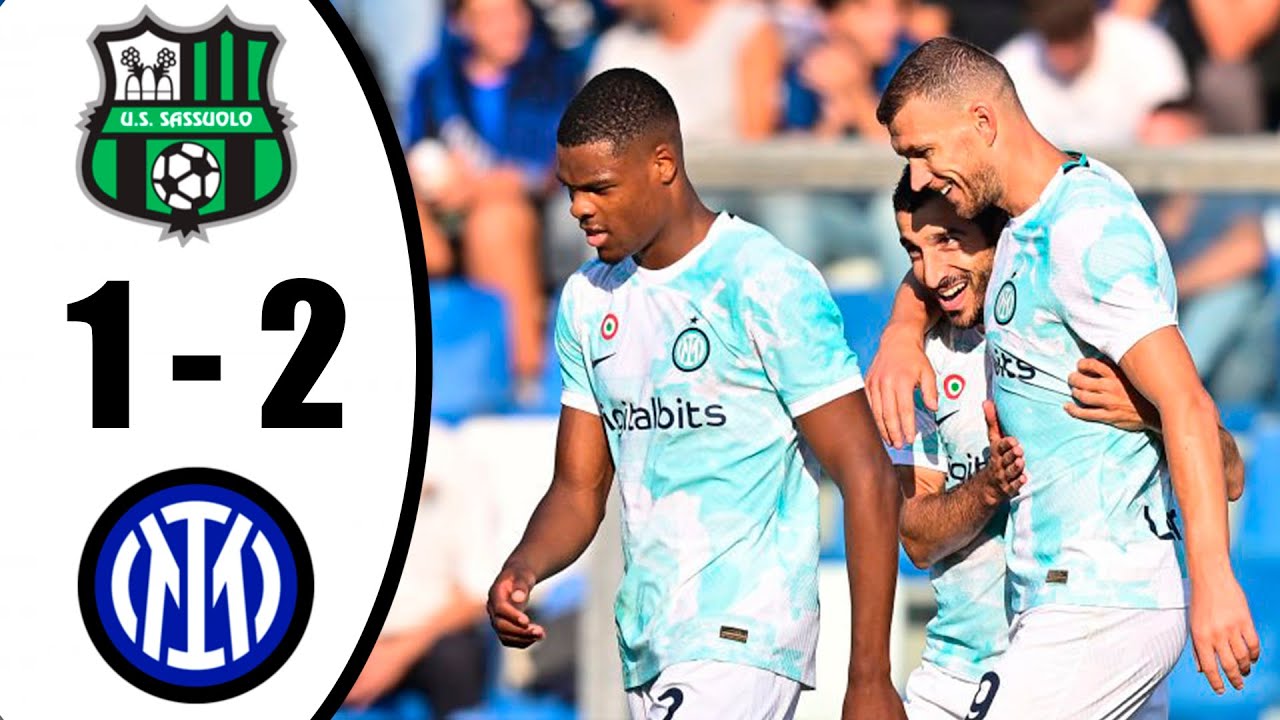 Sassuolo vs Inter 1-2 All Goals & Highlights 08/10/2022 HD - YouTube