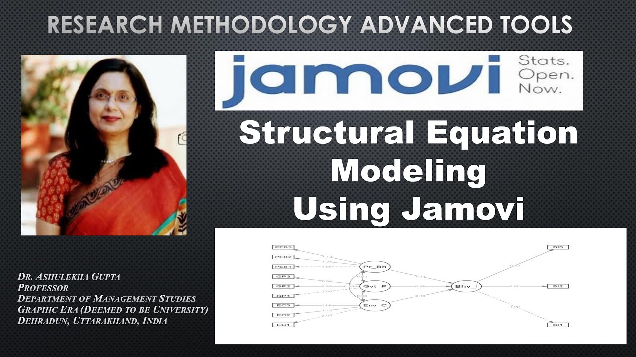 30 Structural Equation Modeling Using Jamovi (Jamovi) (SEM) (CFA) (Structural equation modeling ...