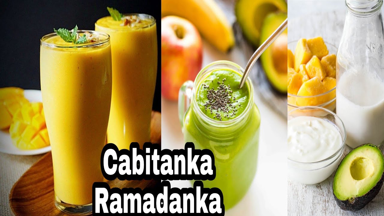 4Nuuc Cabitaan ah Ramadan ka kafaaiideeso |4 different juice |Ikran ...