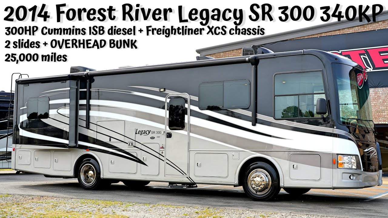 2014 Forest River Legacy SR 300 340KP A Class 300HP Cummins Diesel ...
