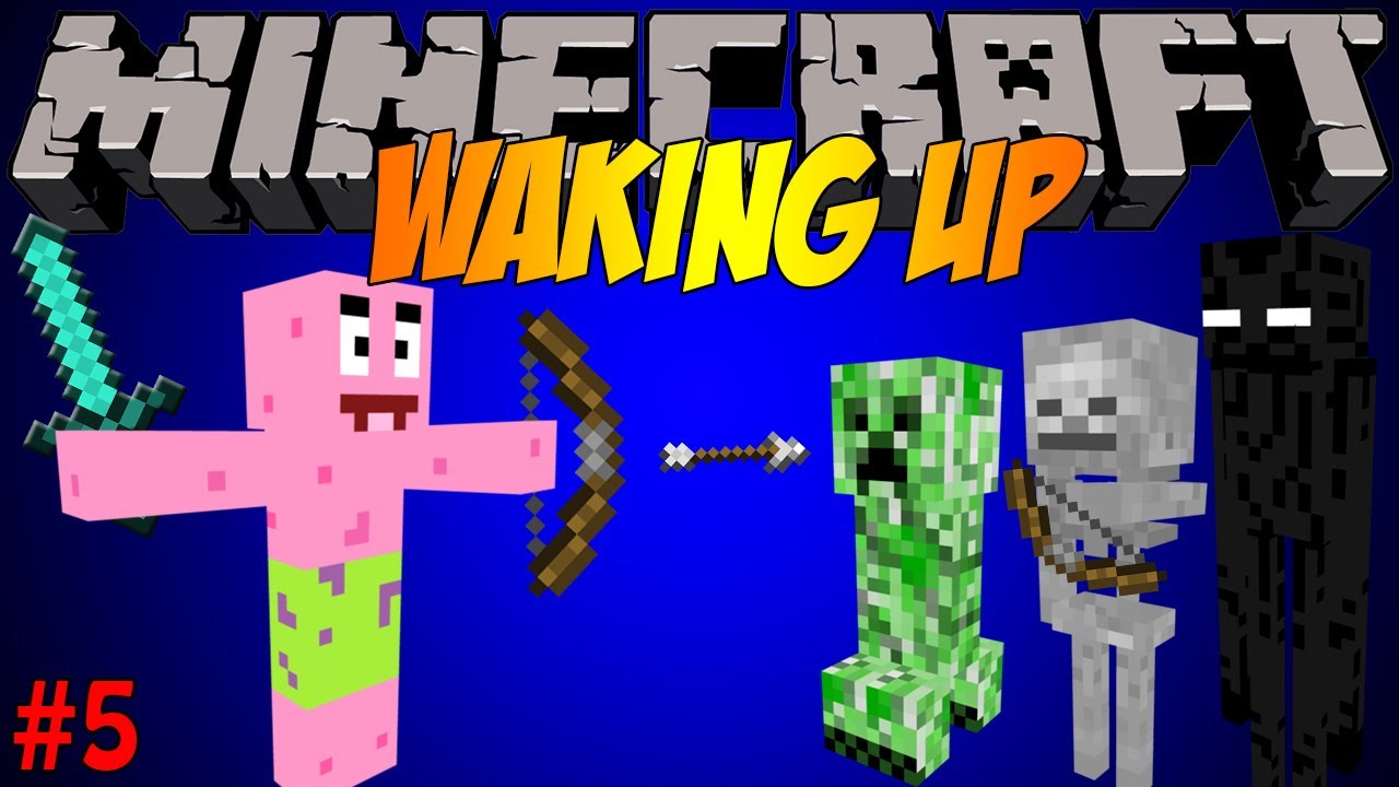 Minecraft : Waking Up Episode 5 - The Grove of Danger (Vechs' Super ...