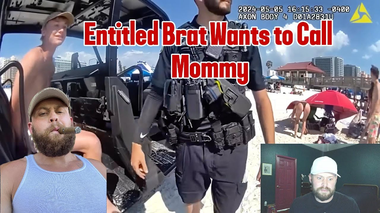 Rich Kids Messed with The Wrong Beach Cop That Day: Live Reaction - YouTube