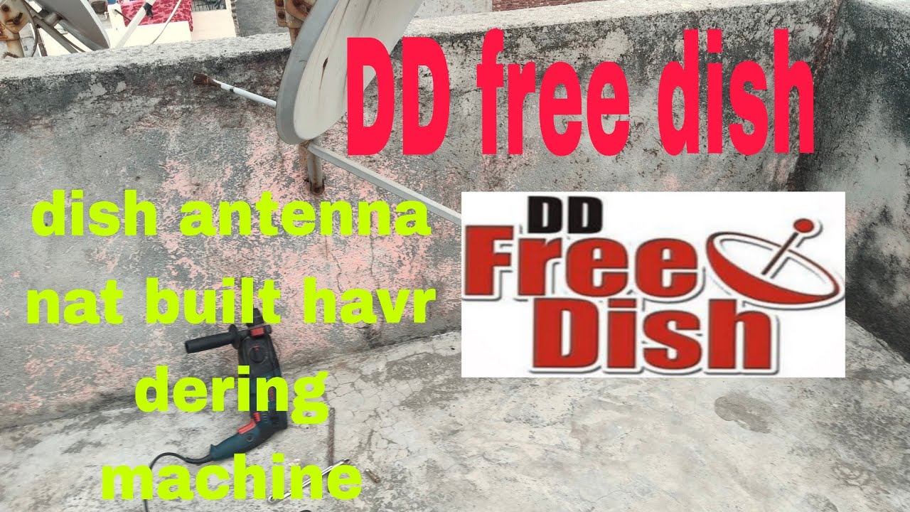 Airtel DTH DD free dish dish TV single setting - YouTube