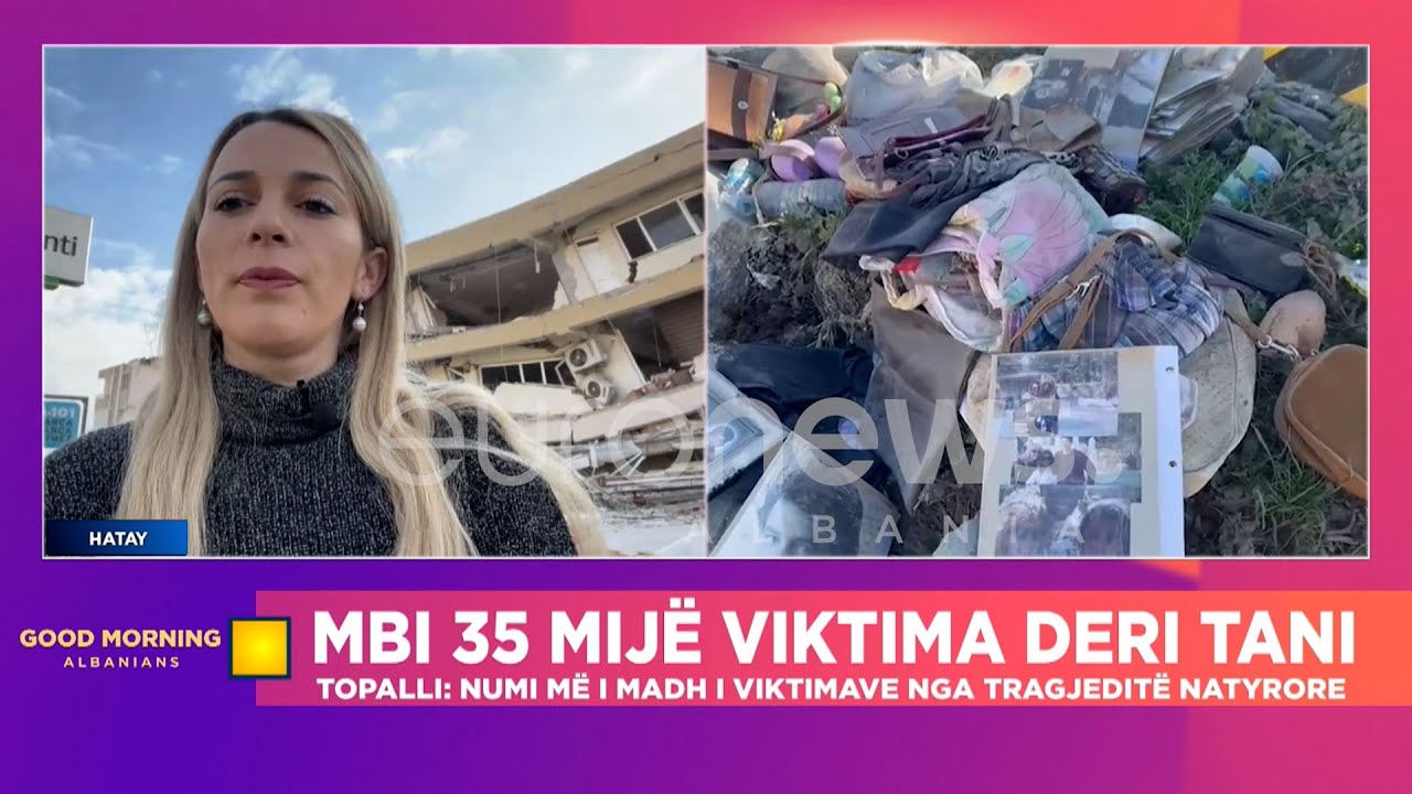 Gazetarja Aida Topalli sjell panoramën tërësisht të shkatërruar në ...