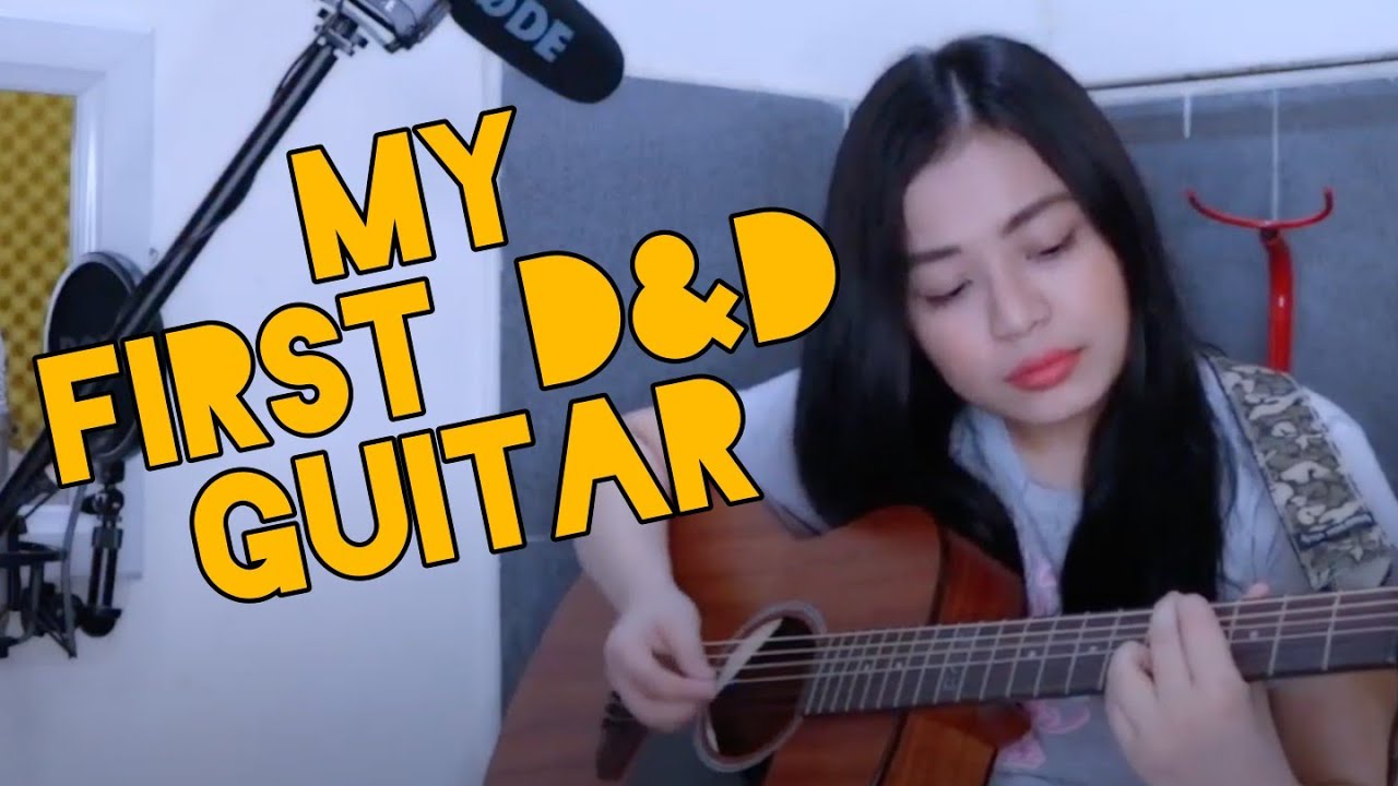 I FINALLY BOUGHT MY FIRST D&D DJANGO JR ACOUSTIC GUITAR! 😱( Tokyo ...
