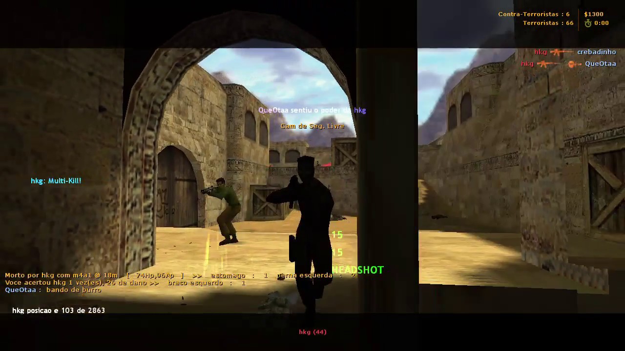 Counter Strike#1 que head!!! - YouTube
