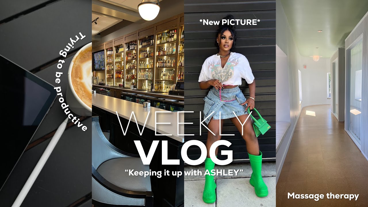 WEEKLY VLOG | TRYING TO BE PRODUCTIVE + MASSAGE THERAPY + FIRST SOCCER ...