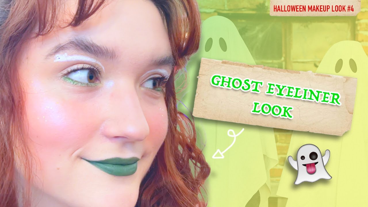 Ghost EyeLiner 👻 | Halloween Makeup Looks Ep.4 - YouTube