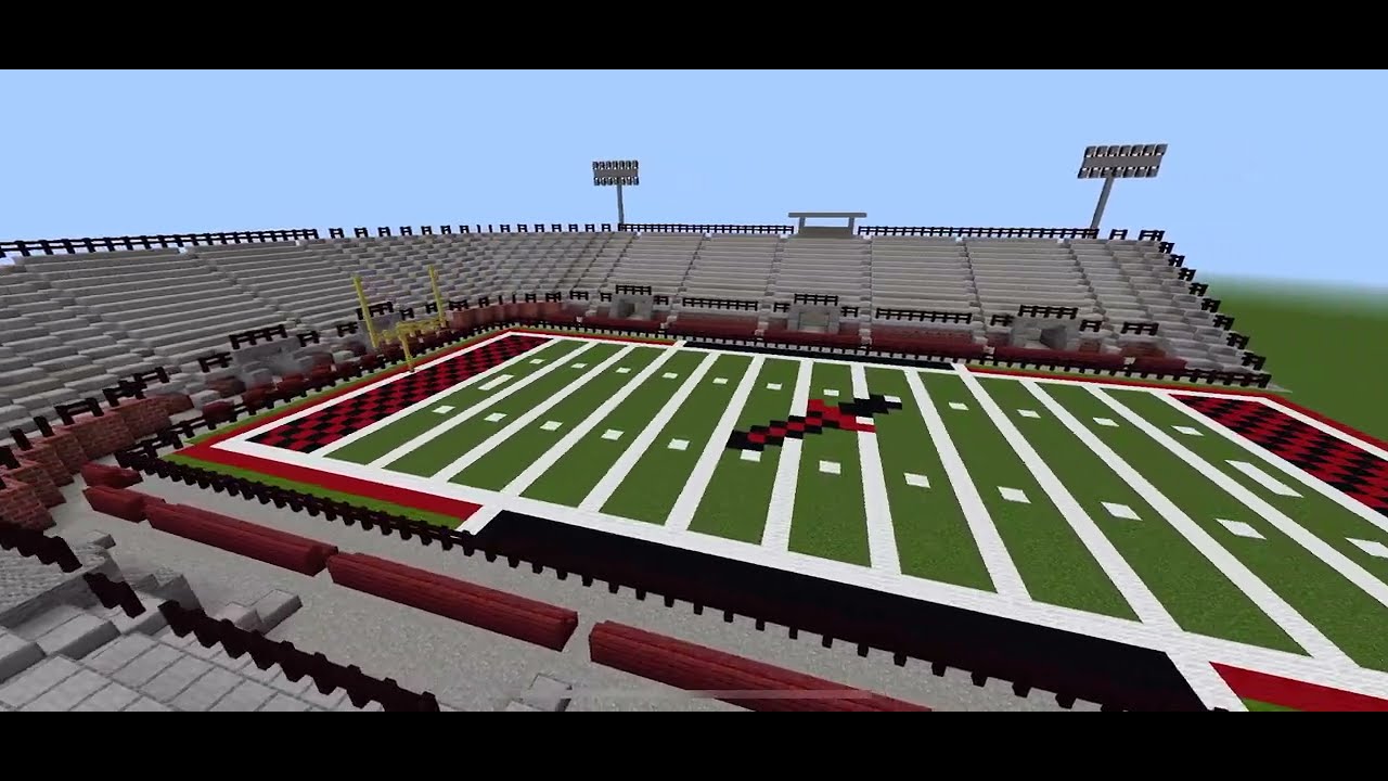 Minecraft College Football Stadium Concept - YouTube