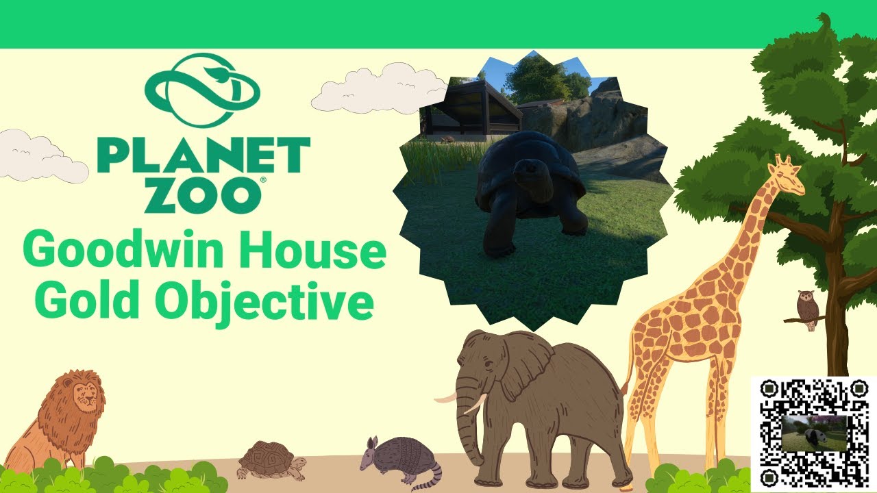 How to Complete Goodwin House Gold Objective - Planet Zoo - YouTube