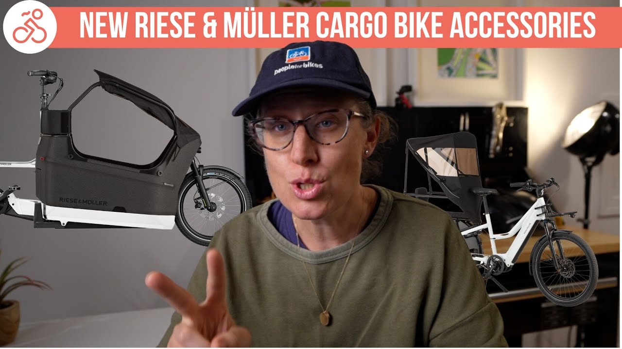 Riese & Müller New Cargo Bike Accessories for Packster2, Multicharger ...