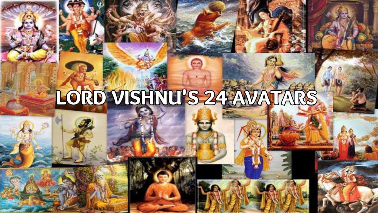 LORD VISHNU'S 24 AVATARS THAT YOU SHOULD KNOW.#subscribe #hindu #vishnu ...