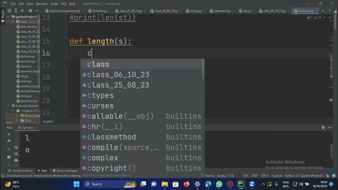 Python Function #part2 - YouTube