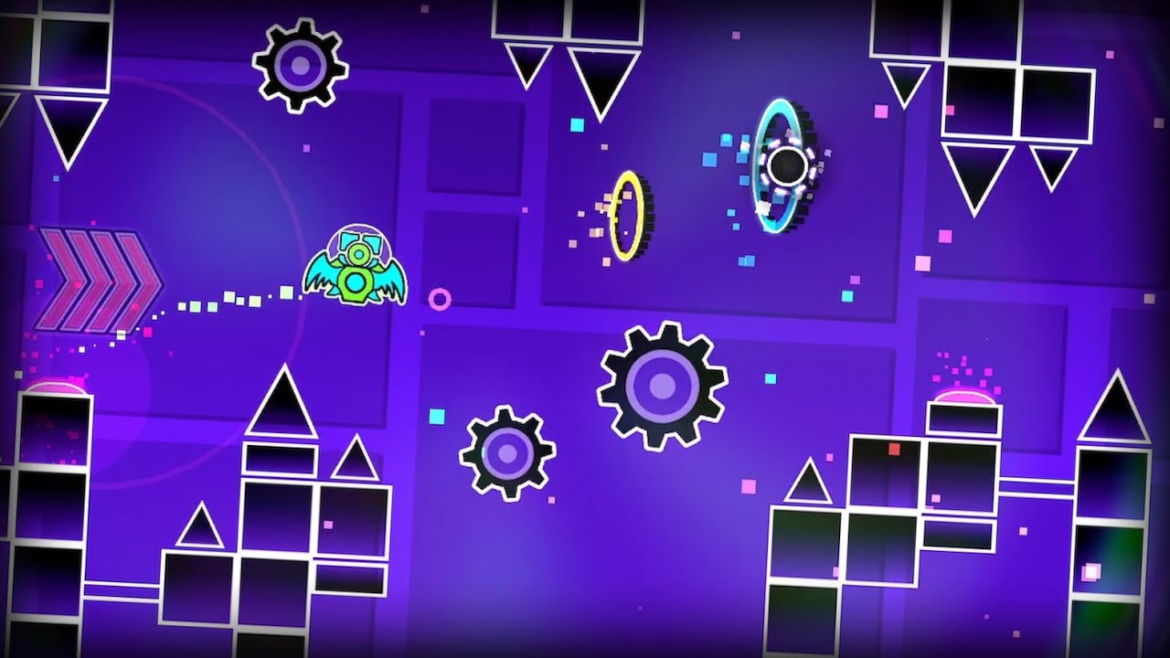Violet - Layout | Geometry Dash - YouTube