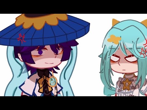 Two Sassy Anemo Vision Holders || Genshin Impact || Gacha Club - YouTube