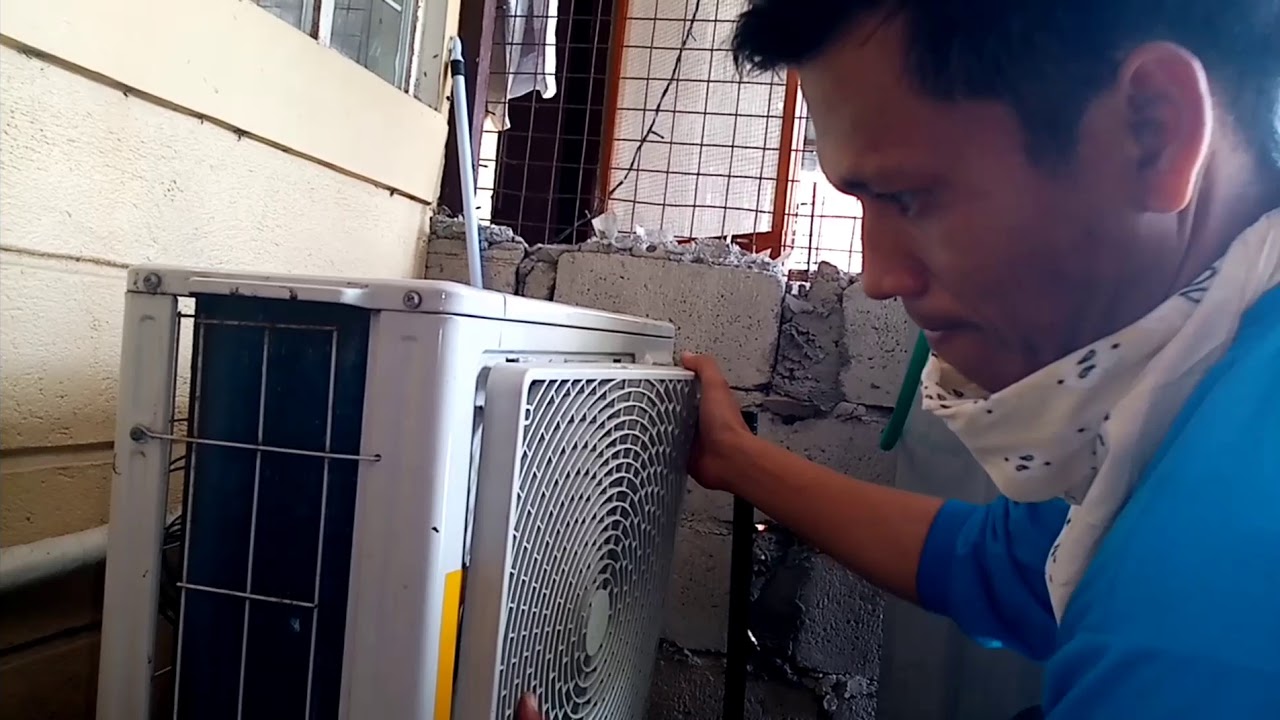 Split type cleaning - YouTube
