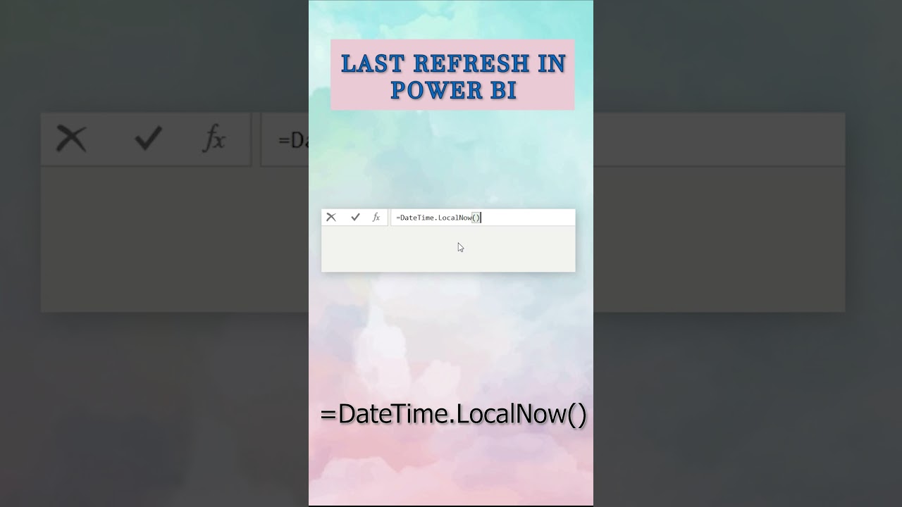 Last Refresh Date In Power Bi Satyajit Pattnaik Shorts shortsvideo Last Refresh Date In Power Bi Satyajit Pattnaik Shorts shortsvideo