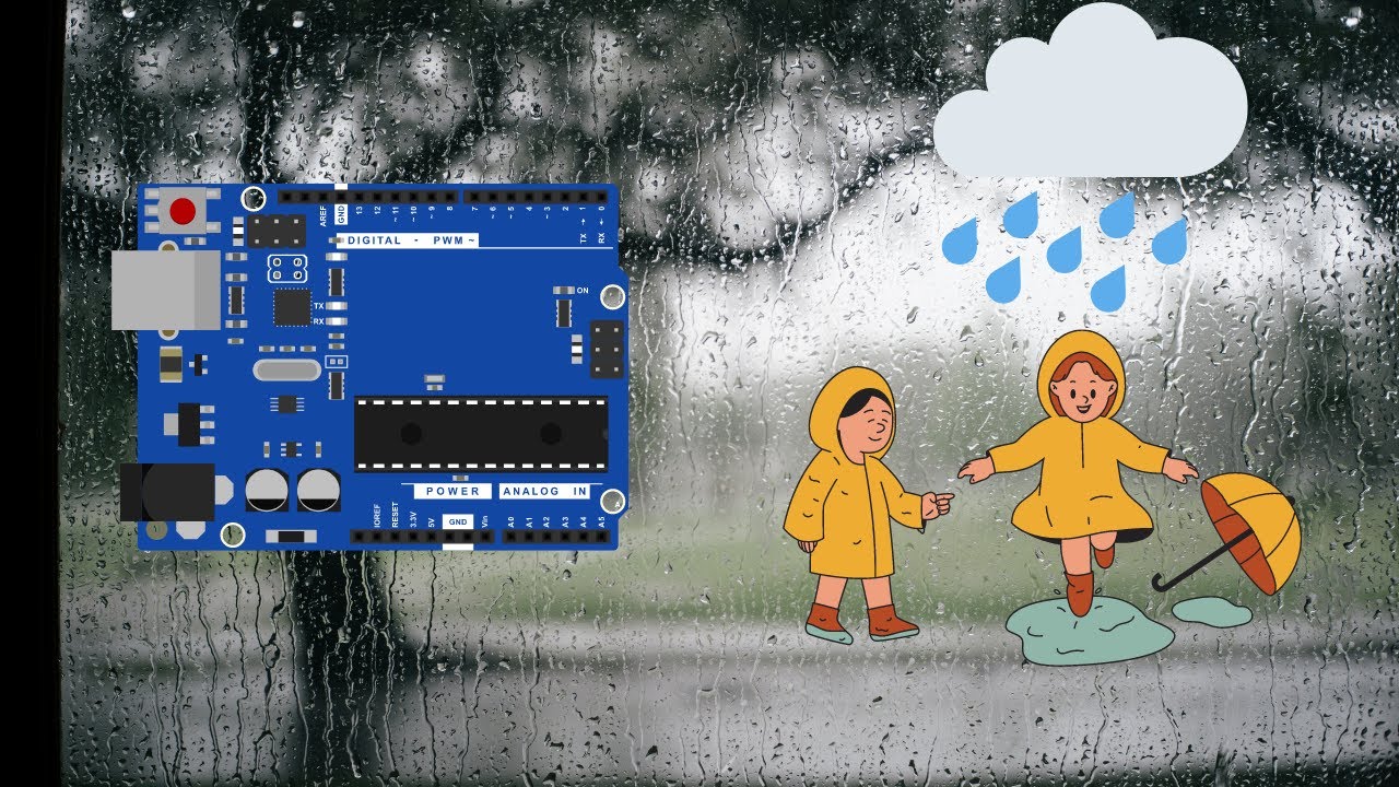 How To Make Rain Drop Sensor Project With Arduino Youtube 5333