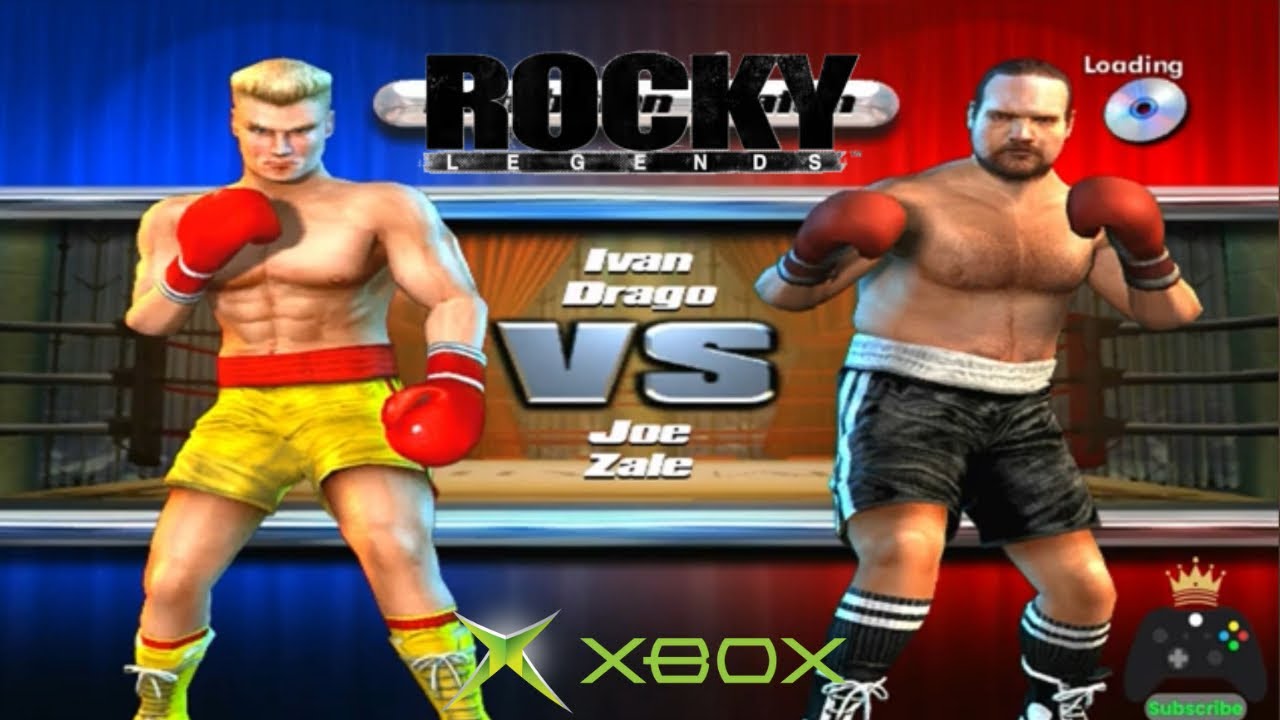 Rocky Legends XBOX Ivan Drago VS Joe Zale Custom Fight 12 [2025] - YouTube
