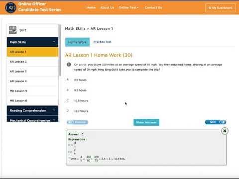SIFT Practice Test - YouTube