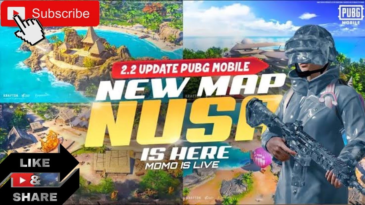 PUBG MOBILE NUSA MAP GAMEPLAY 🔥🔥 - YouTube