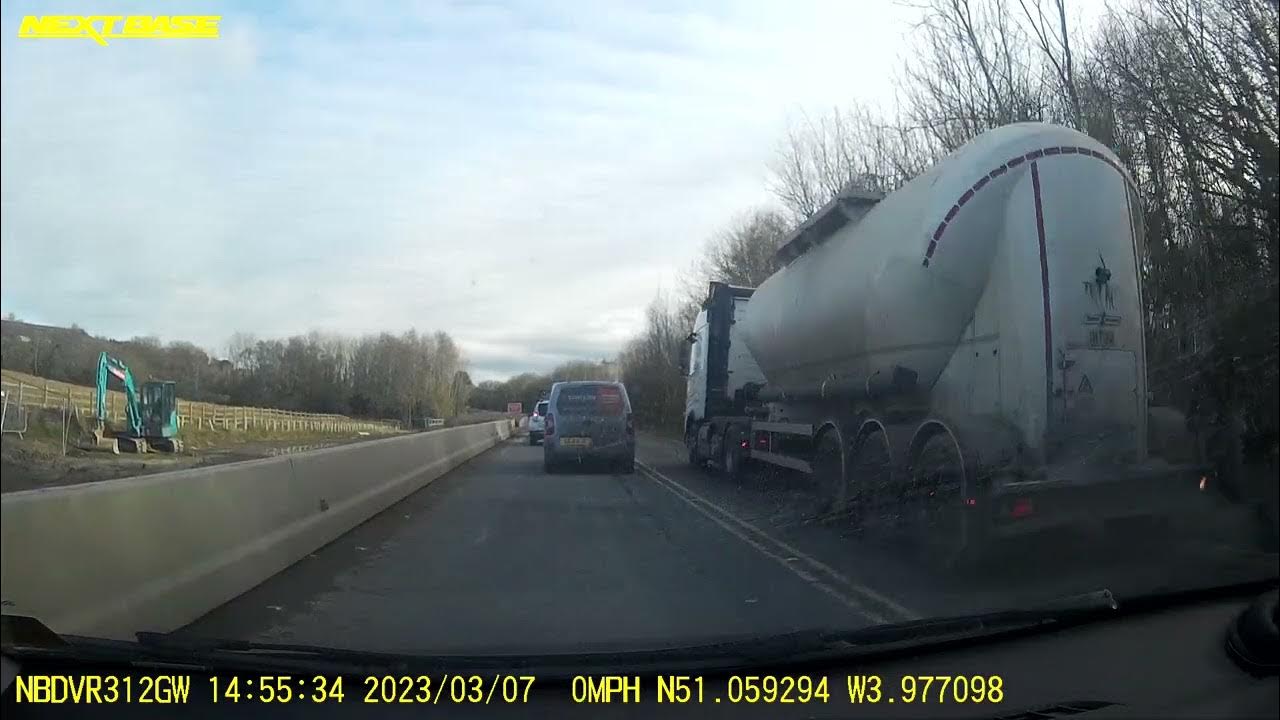 North Devon Link Road A361 Road Works - YouTube