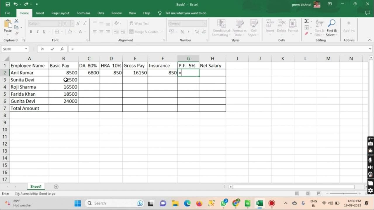 Salary Sheet In Excel If Formula In Microsoft Excel DA HRA Gross salary-sheet-in-excel-if-formula-in-microsoft-excel-da-hra-gross