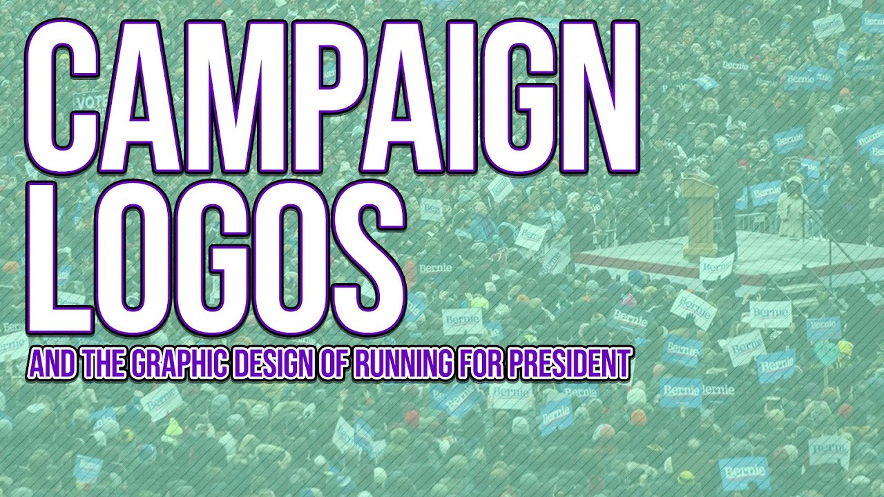 Campaign Logos and The Graphic Design of Running For President - YouTube