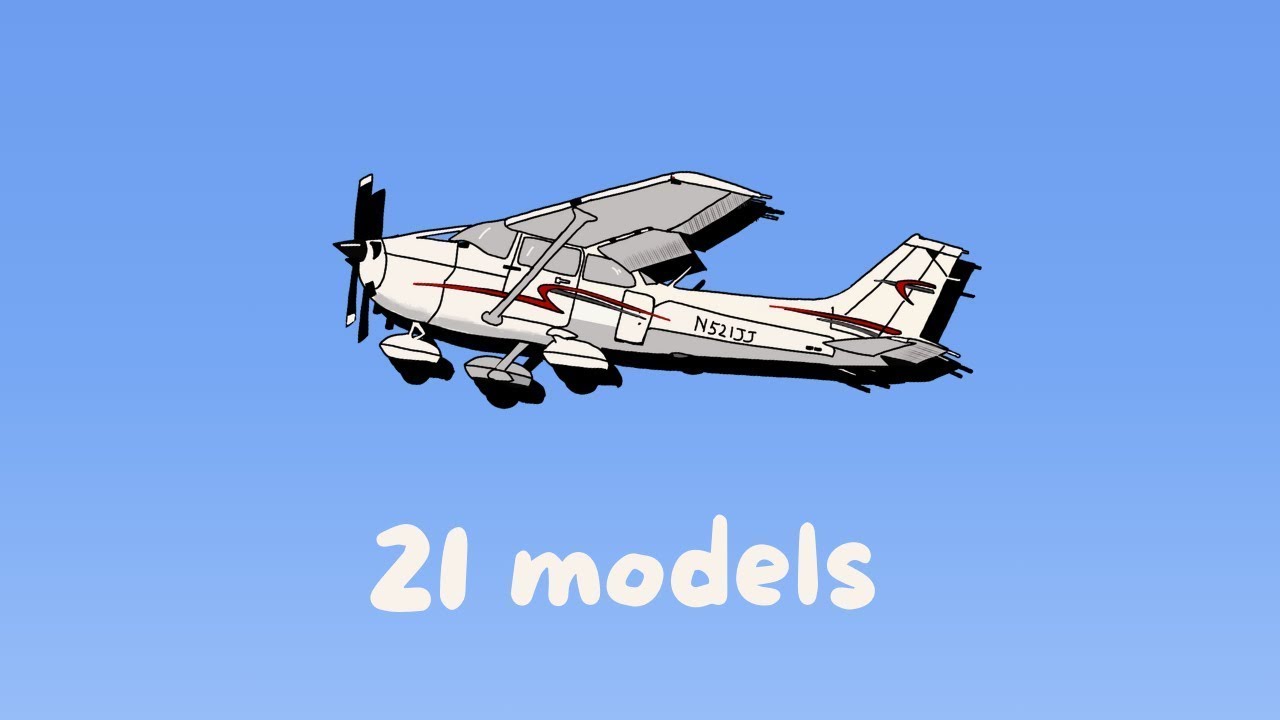 Every Model of Cessna Single Engine Airplane - YouTube