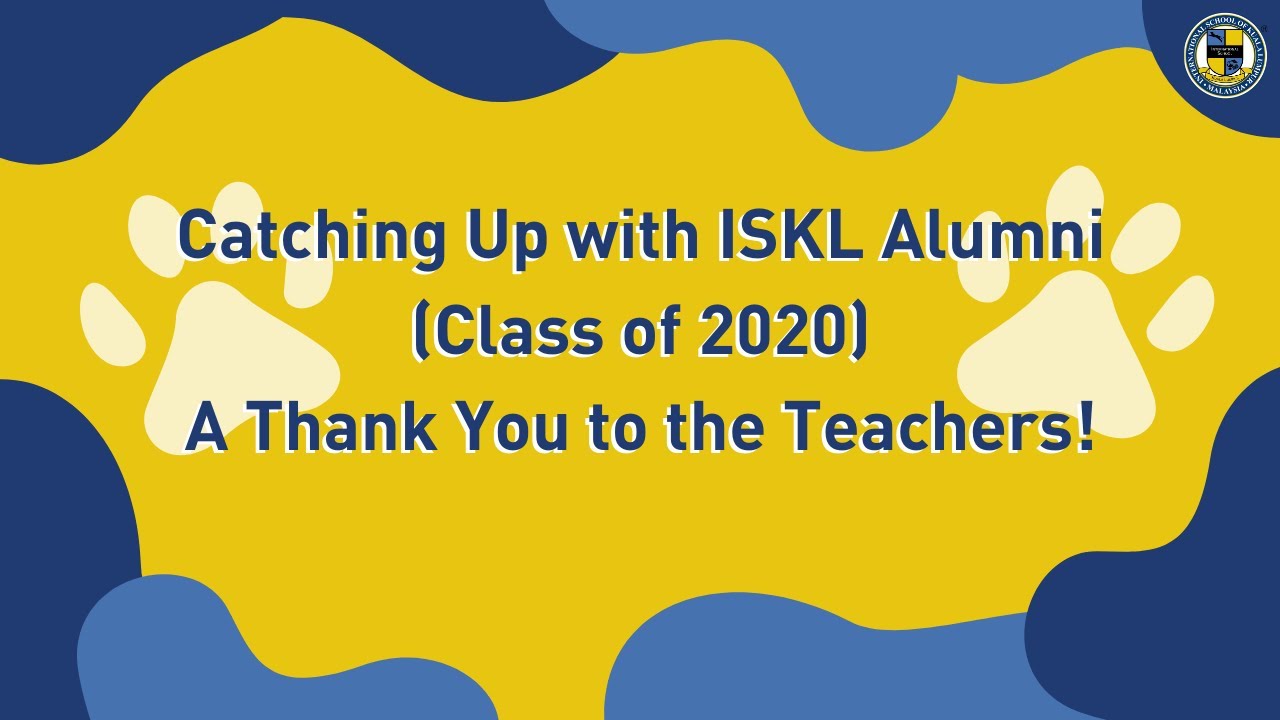 Class of 2020 Stories - Teacher Support | The International School of ...