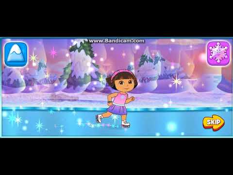 Dora the Explorer: Dora's Ice Skating Spectacular Game - YouTube