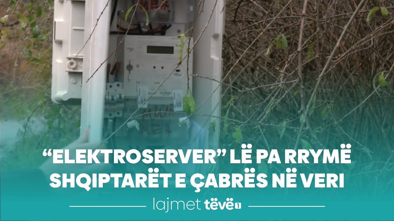 “Elektroserver” lë pa rrymë shqiptarët e Çabrës në veri - YouTube
