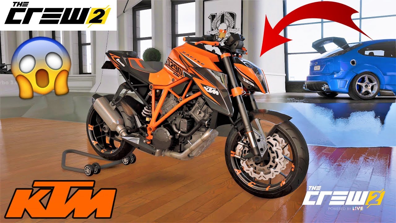 The Crew 2 Custom KTM 1290 Super Duke R + test complet - YouTube