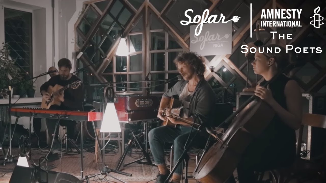 The Sound Poets - No sevis vairs nav bail | Sofar Riga - GIVE A HOME ...