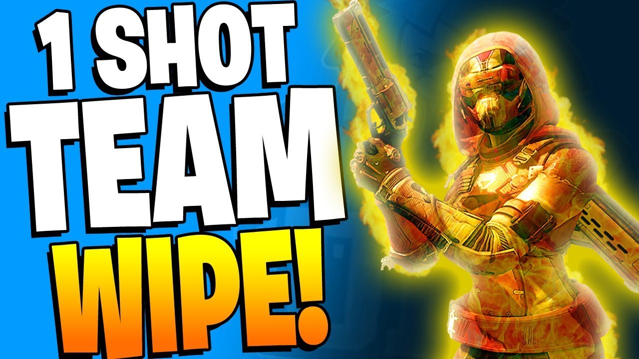 Destiny 2 - Full Team Wipe / 1 Golden Gun Bullet - Top 5 Amazing Super ...