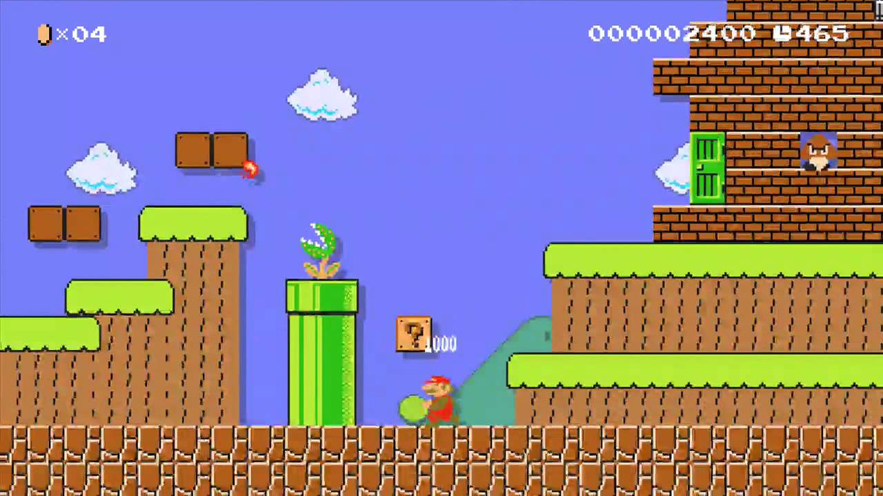 Let's Play: Super Mario Maker - Unfair Mario (1224-0000-003E-6156 ...