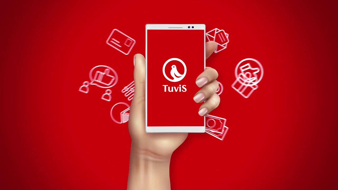 How to save business with mobile app Tuvis - YouTube