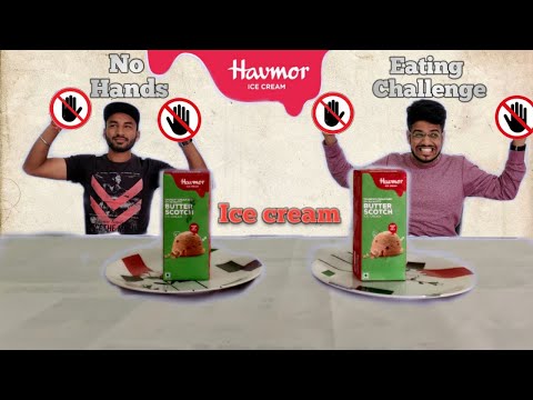 Ice Cream Challenge | No Hands Challenge | Food Challenge | Food Eating Competition  | FEASTA DIVYA